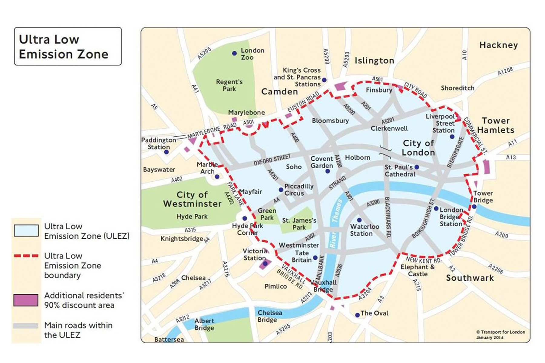 London Ultra Low Emission Zone Gets Green Light For 2020 Motoring London Ultra Low Emission Zone Gets Green Light For 2020 Motoring