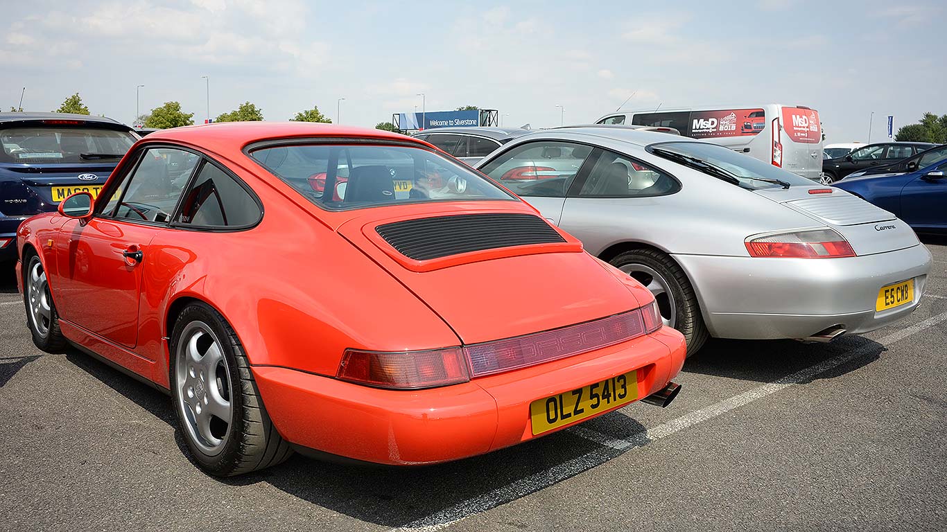 Silverstone Classic 2018 visitors drive the coolest cars - Motoring ...