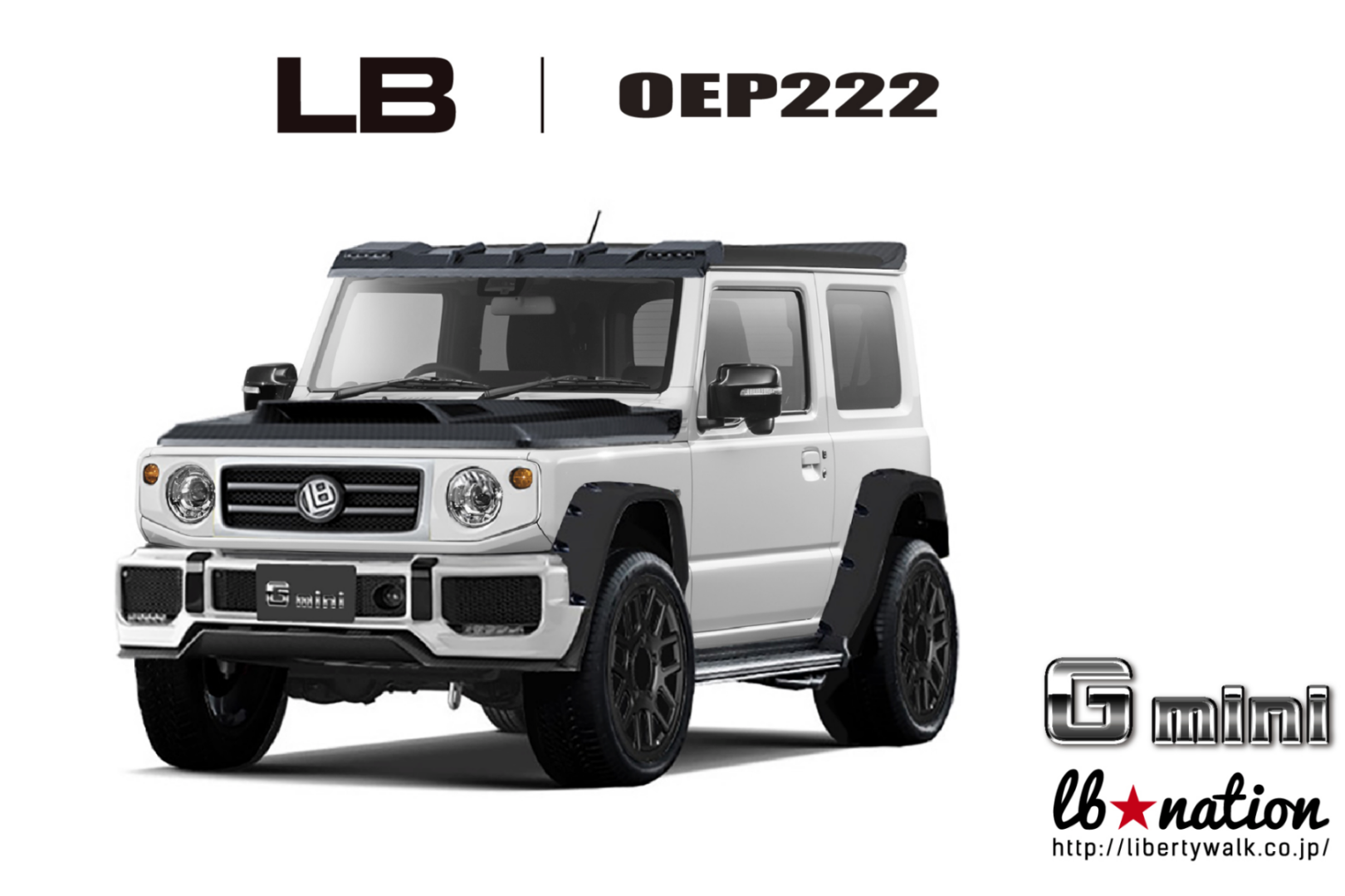 New Suzuki Jimny gets G-Class treatment: meet the Liberty Walk G Mini ...