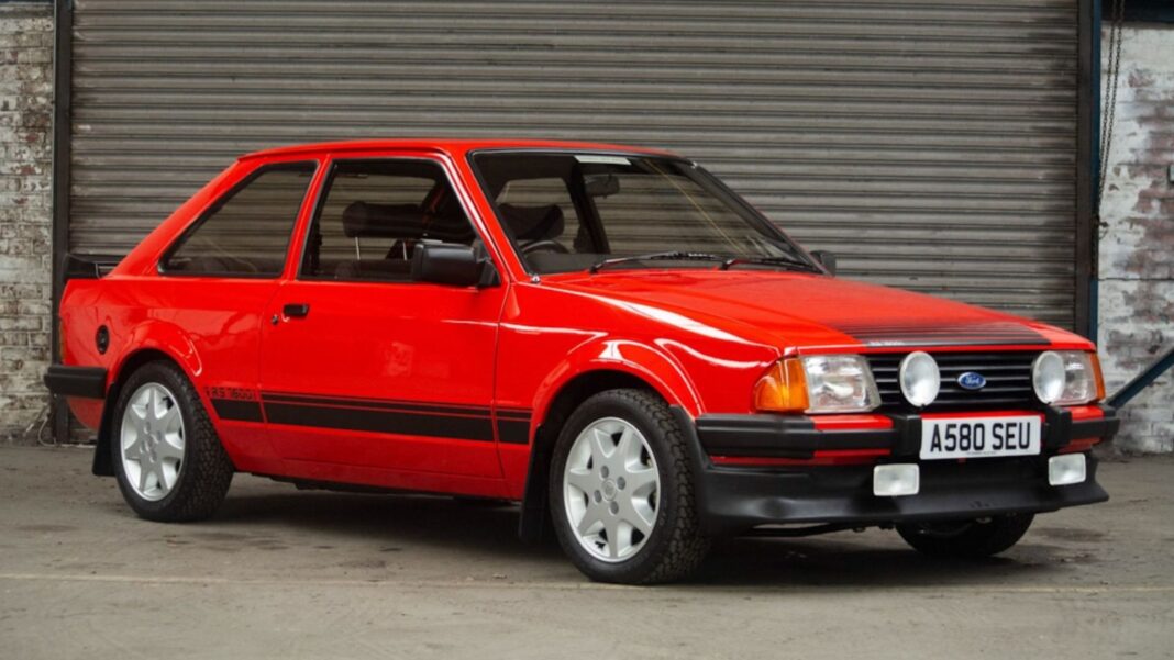 Fast Ford legends: four classic Escorts up for auction