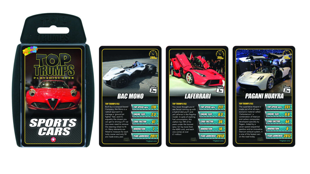 Top Trumps is a reason to get excited about Christmas - Motoring Research