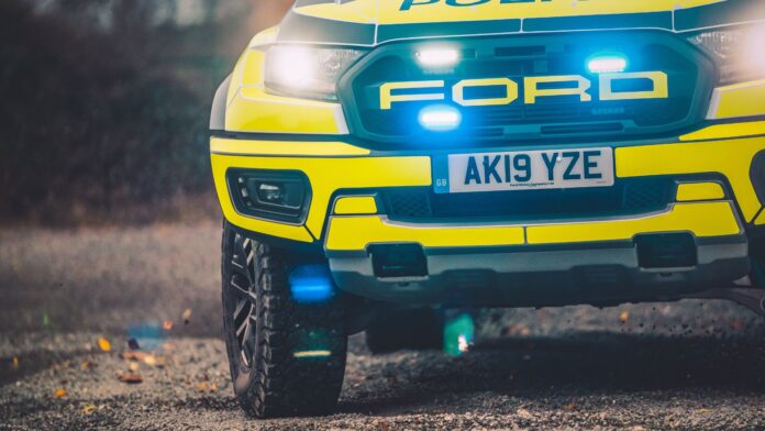 Phwoar and order: Ford Ranger Raptor joins the police