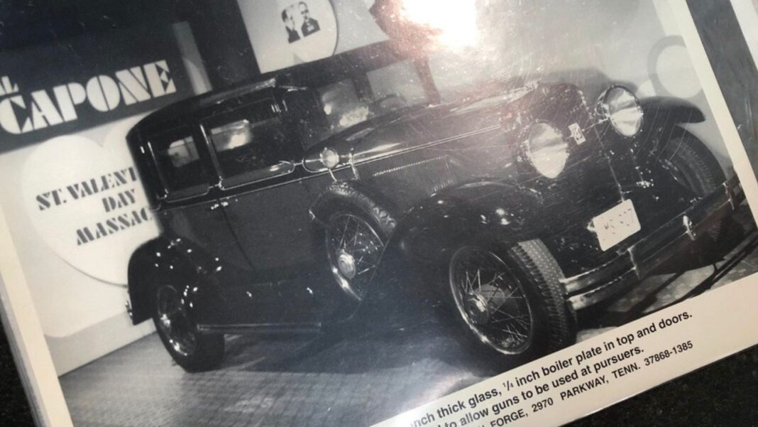 Al Capone’s bulletproof Cadillac for sale at $1 million