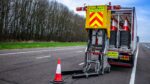 Automatic cone-laying machines coming to motorways