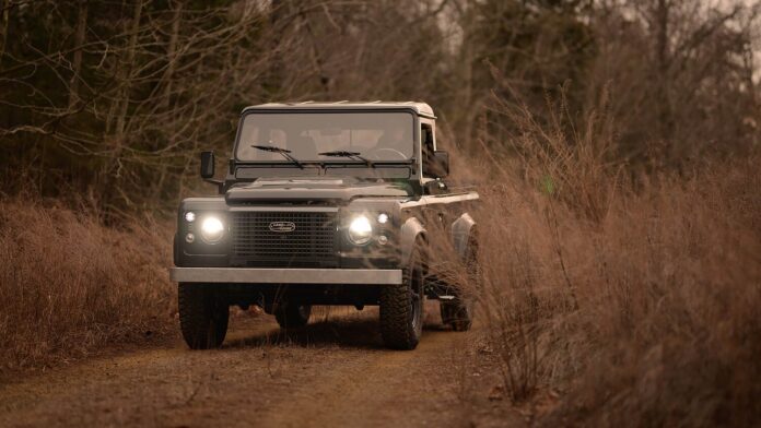 This Land Rover Defender went from farm truck to bespoke masterpiece