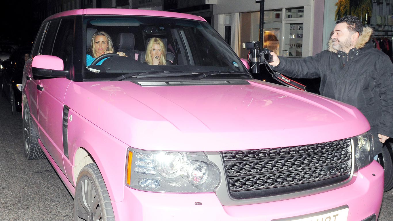 In pictures: celebrities and their cars