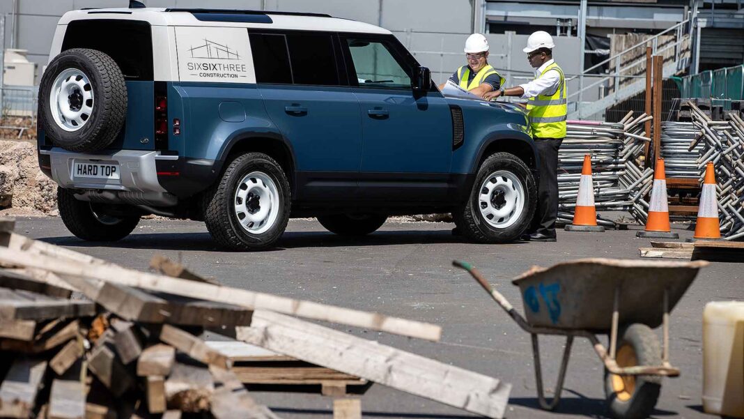 Land Rover Defender Hard Top van version revealed - Motoring Research