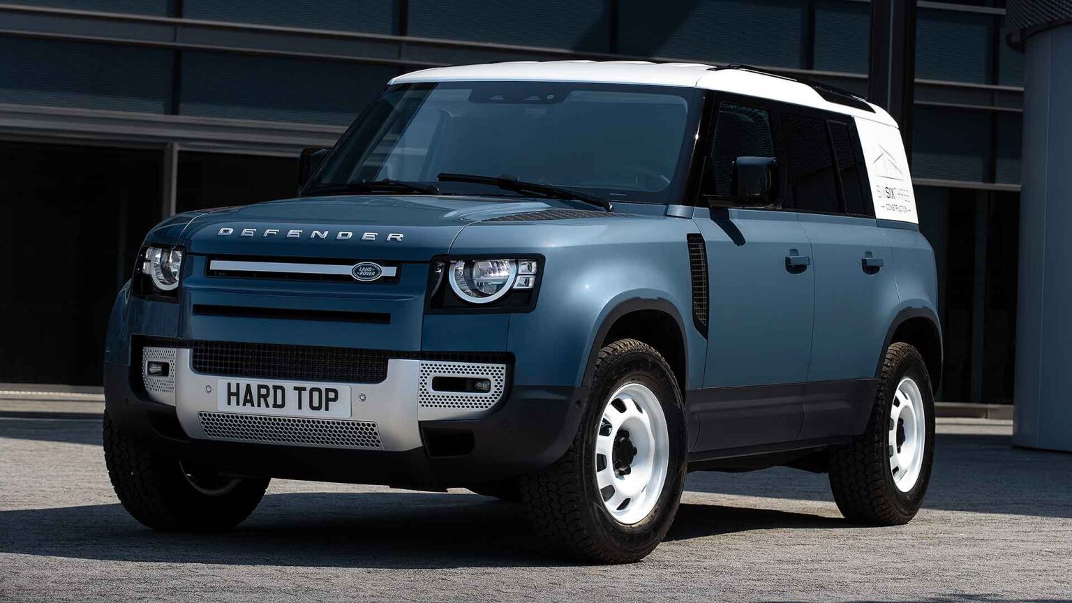 Land Rover Defender Hard Top van version revealed - Motoring Research