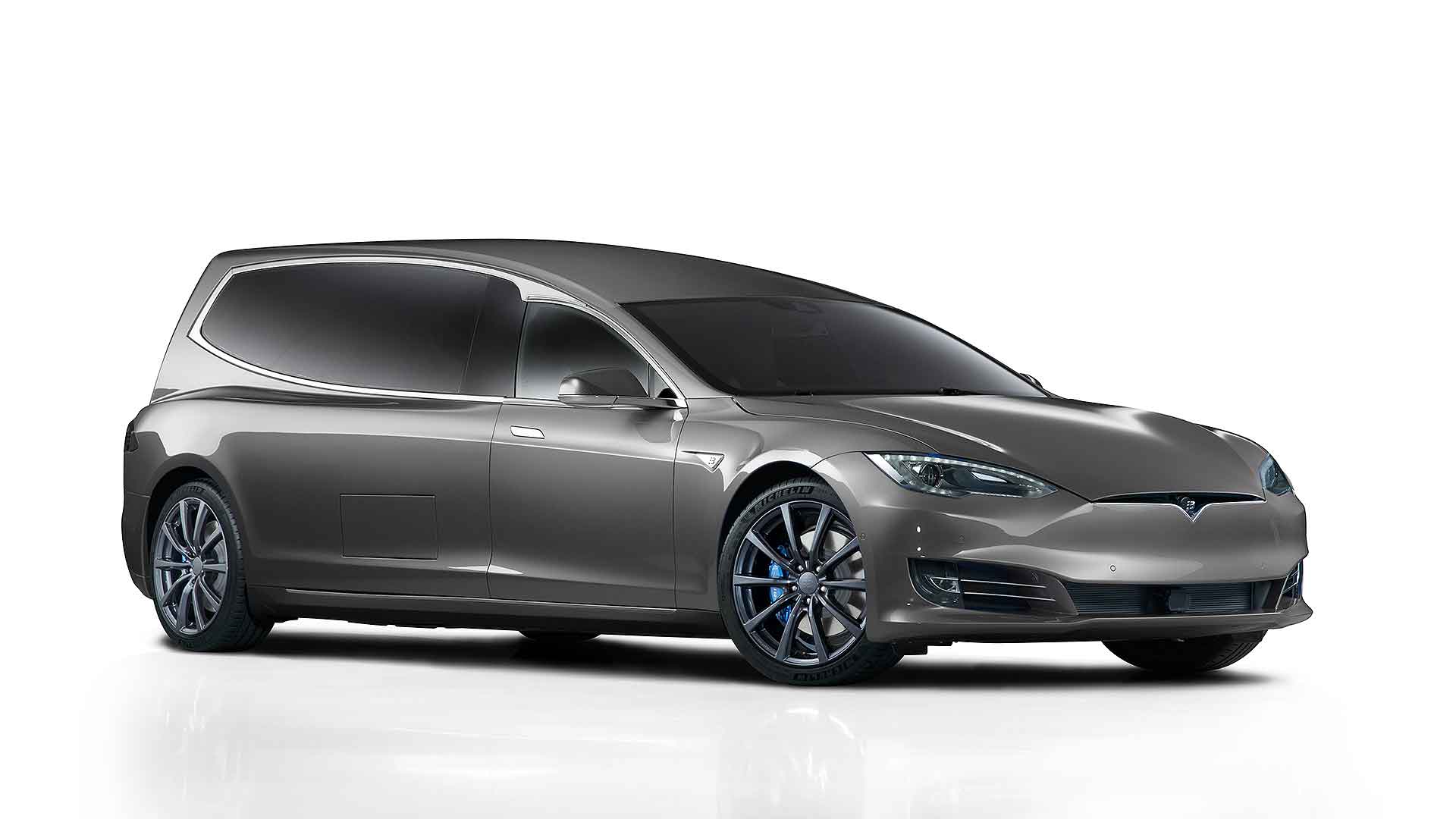 Tesla Model S HEARSE launched for zero-emissions eco-funerals ...