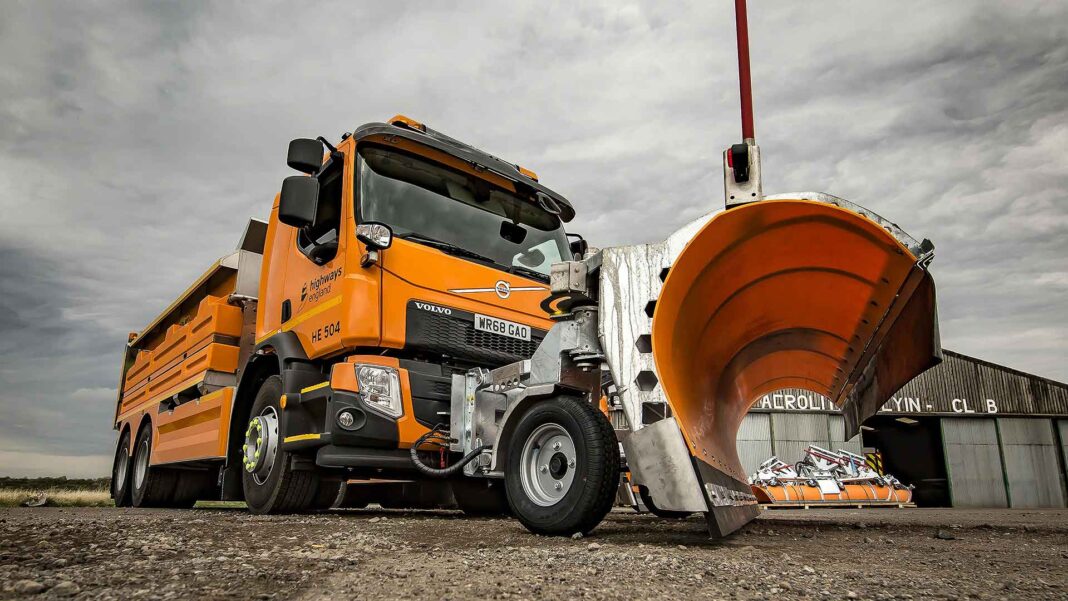 Highways England reveals high-tech new gritters