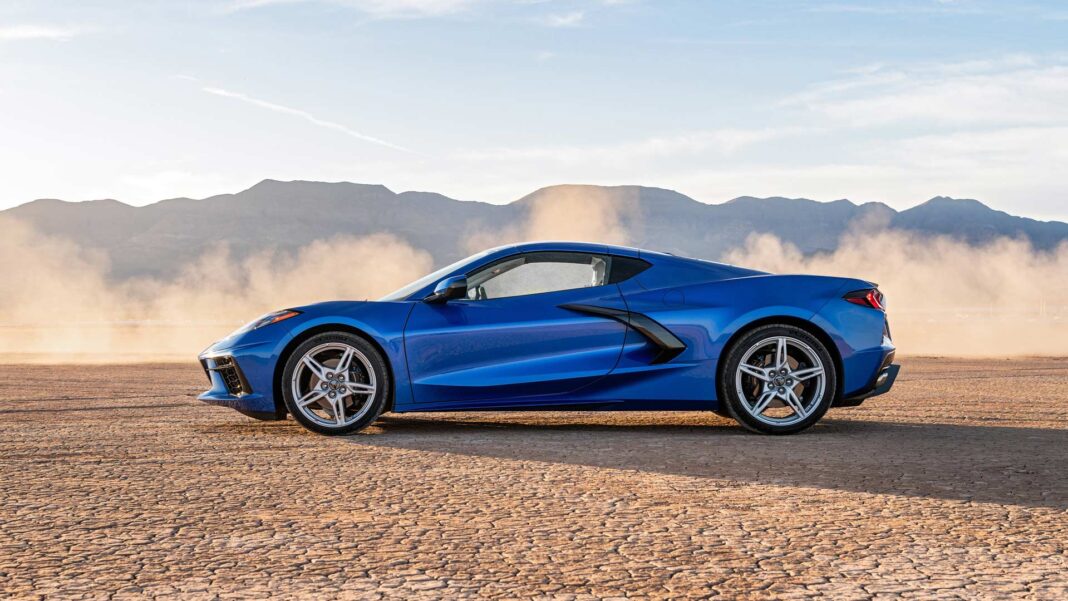 When will the right-hand-drive Chevrolet Corvette be on sale?