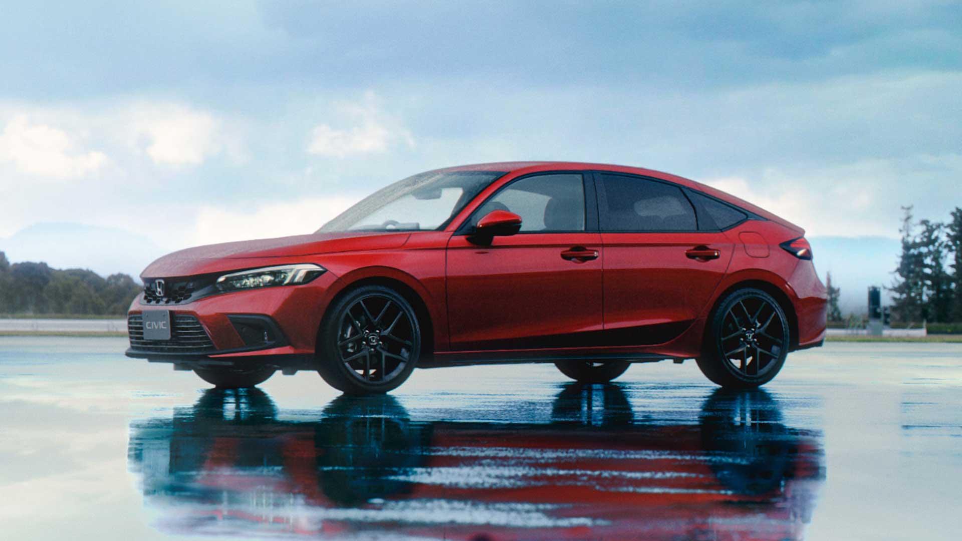 2022 Honda Civic revealed with new fastback-style look - Motoring Research