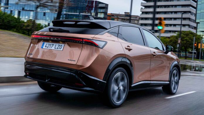 Nissan Ariya electric SUV available to order, priced from £41,845