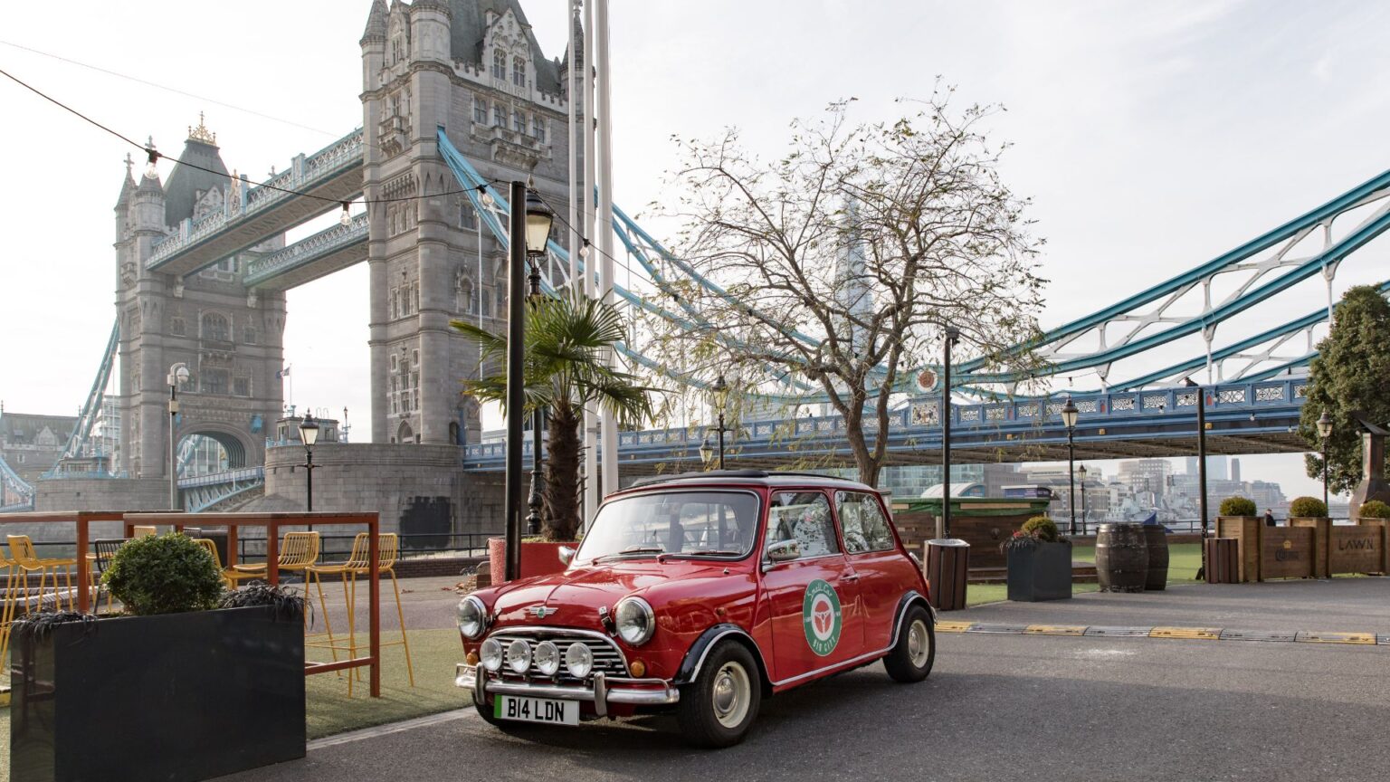 Electric classic Mini is London's coolest new cab