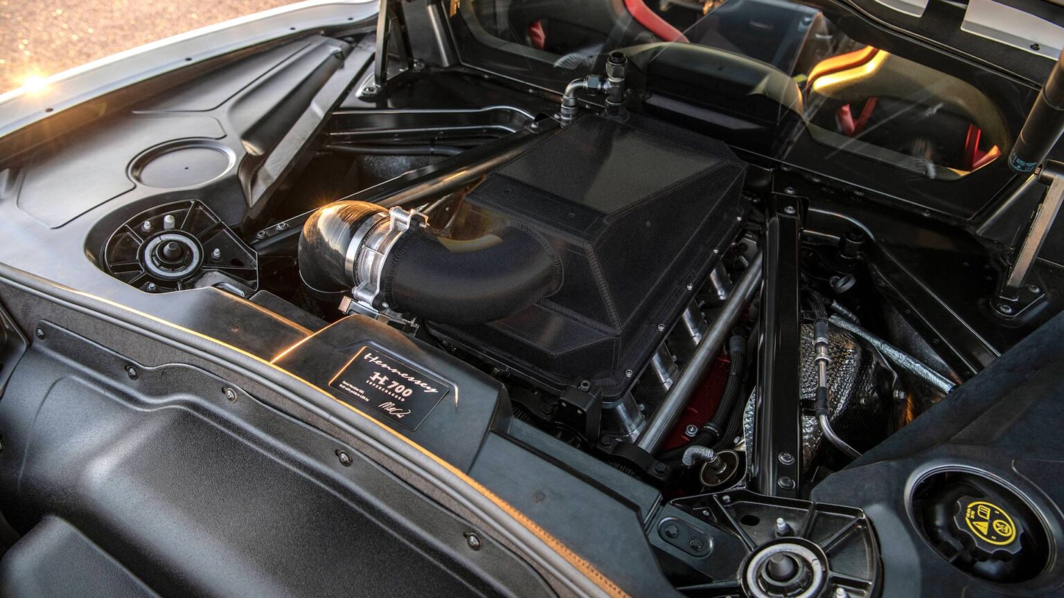 Hennessey supercharger boosts C8 Corvette to Z06-beating 708hp