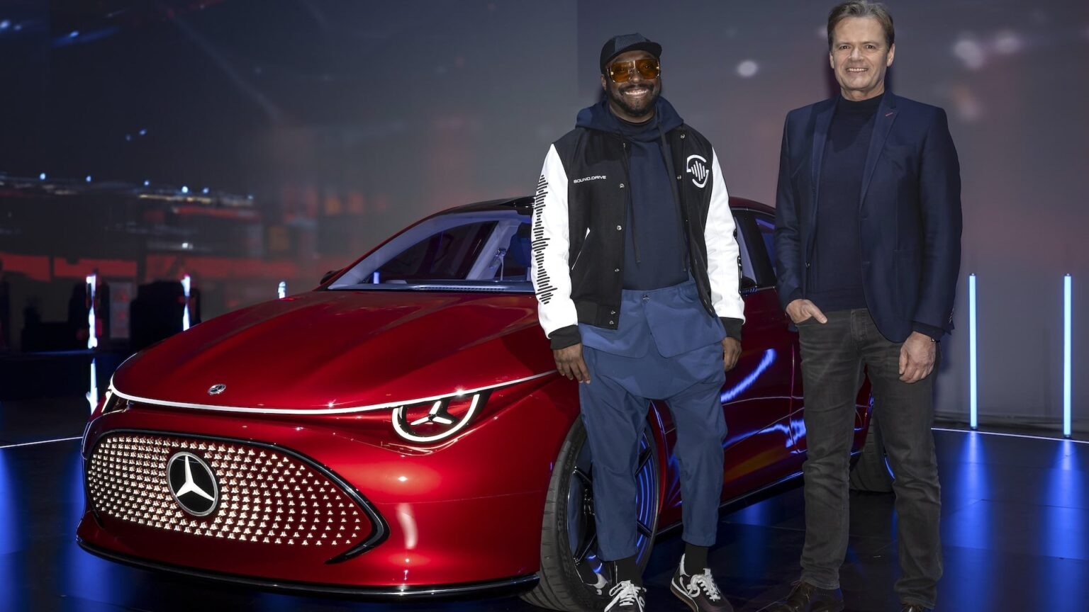 Will.i.am reveals new music tech – coming to Mercedes cars in 2024