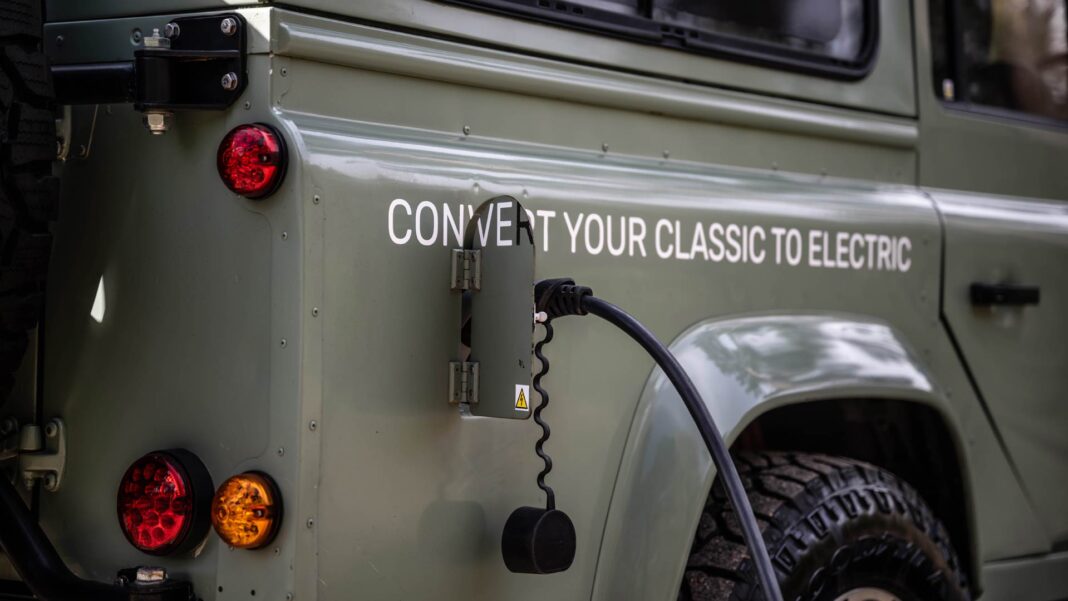 Meet the classic Land Rover Defender with world-first electric tech