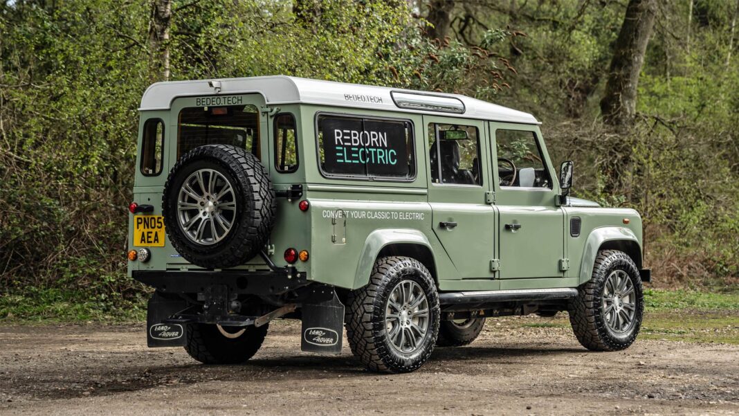 Meet the classic Land Rover Defender with world-first electric tech