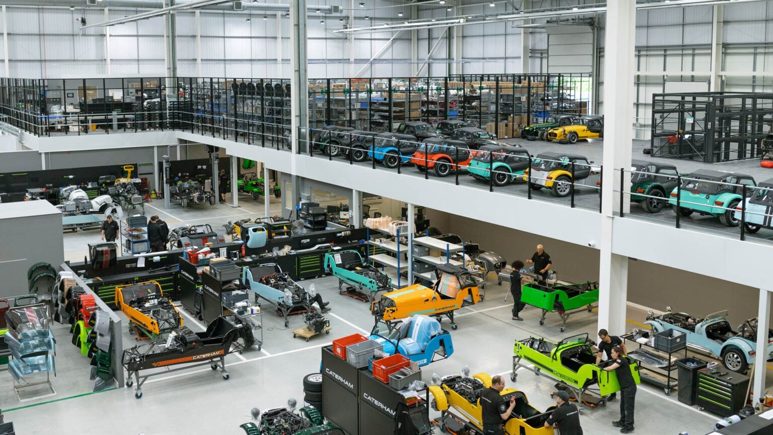 Caterham opens new factory in Dartford – and you can book a tour