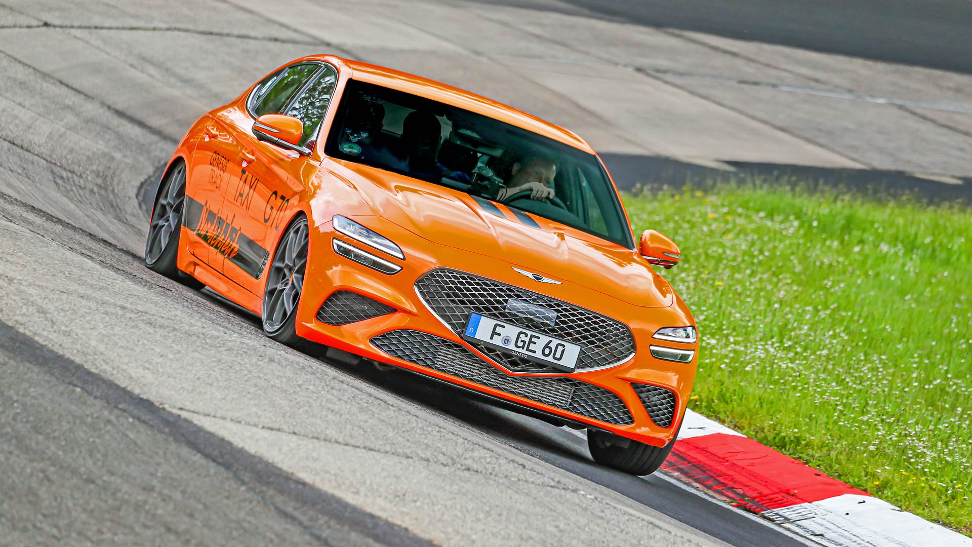 Uber fast: Genesis launches a Nurburgring track taxi service