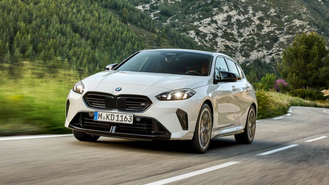 2024 BMW 1 Series gets updated tech and a dramatic new look