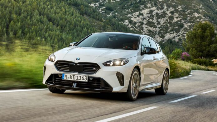 2024 BMW 1 Series gets updated tech and a dramatic new look