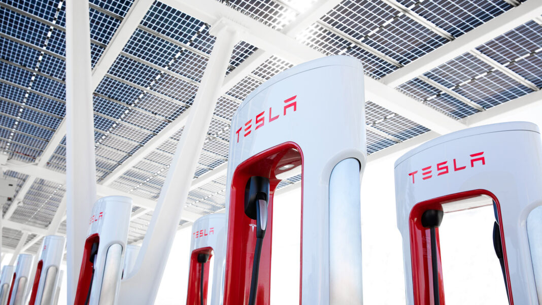 Tesla is rated the UK's best EV charging network