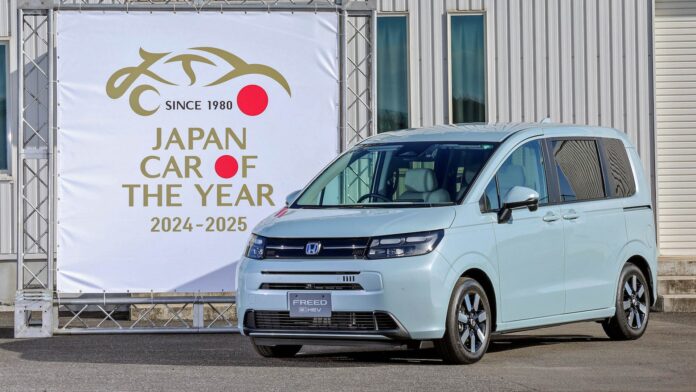 The boxy Honda Freed is Japan's Car of the Year