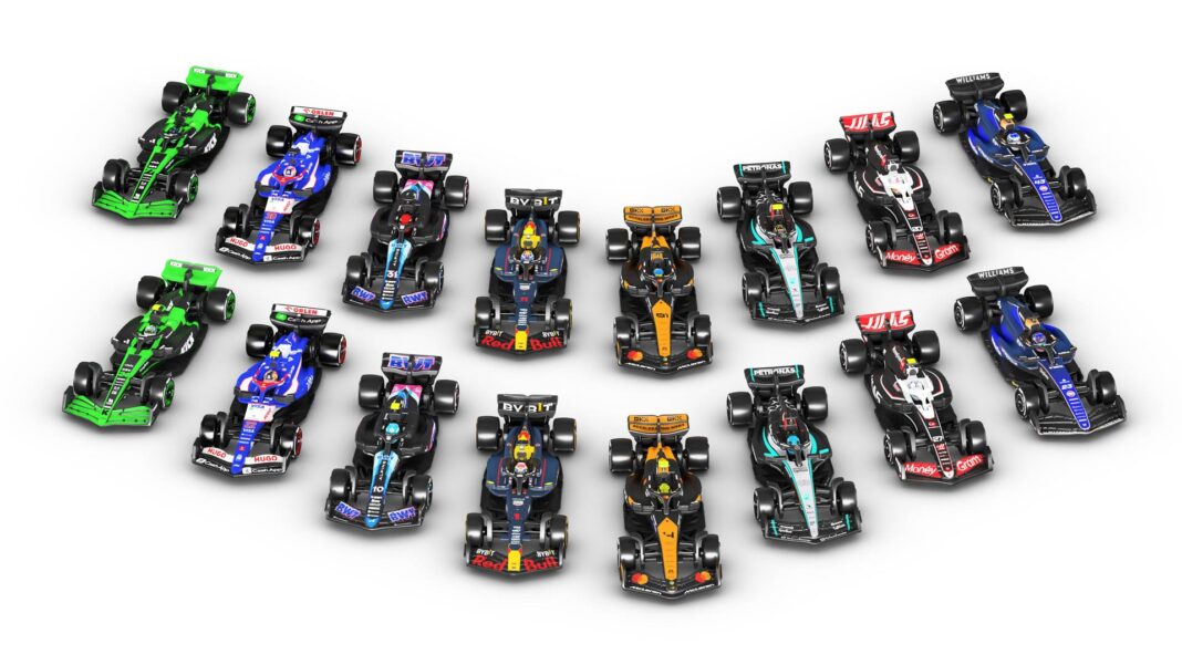 Hot Wheels reveals new Formula One car models for 2025