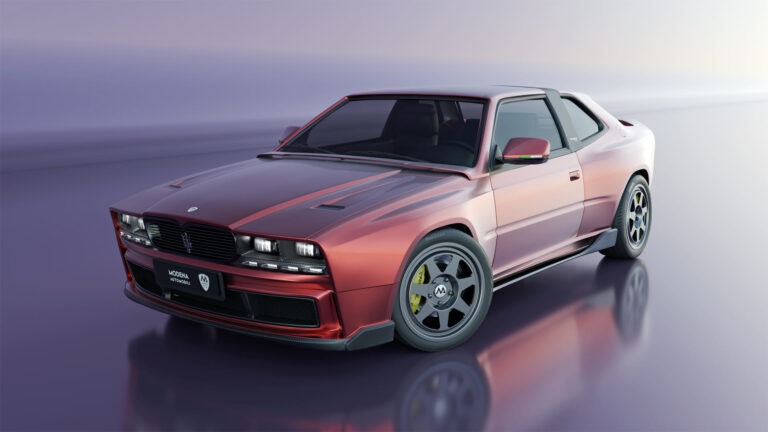 Maserati Shamal returns as a Ferrari-engined restomod