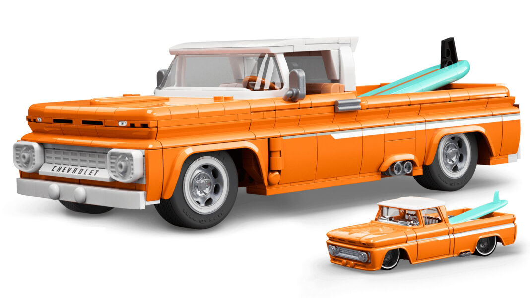 Hot Wheels takes on Lego with new 'Brick Shop' self-build car kits