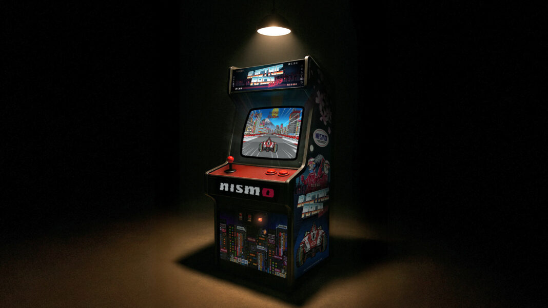 Nissan creates free retro-inspired Formula E video game