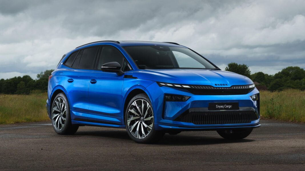 Skoda has made a van version of its Enyaq electric SUV