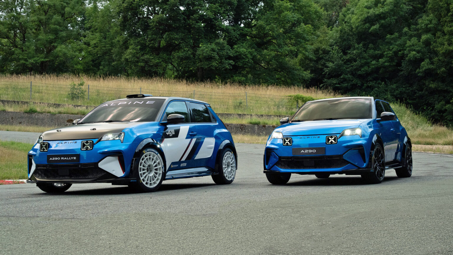 New Alpine A290 Rallye electric hot hatch is ready to race