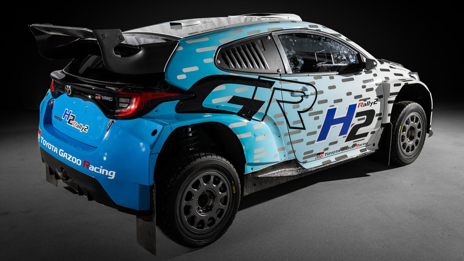 Toyota has built a GR Yaris rally car powered by hydrogen
