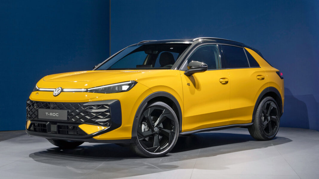 2025 Volkswagen T-Roc has sportier styling and hybrid engines