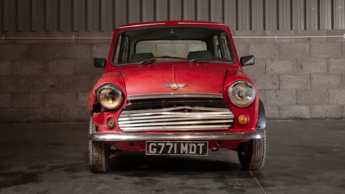 Bid to win a Mini piece of Top Gear TV history