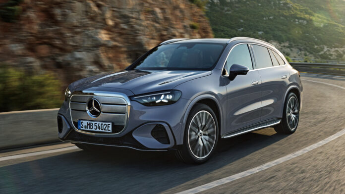 Prices announced for new 2026 Mercedes-Benz GLC electric SUV