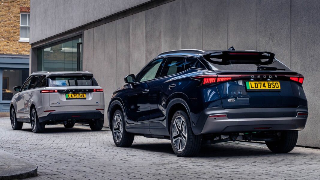 Omoda and Jaecoo offer £600 EV tax rebate in response to budget
