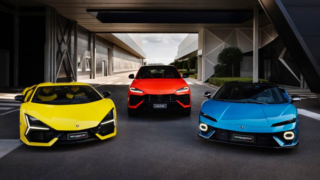 Lamborghini blasts into 2026 with fully hybrid model range