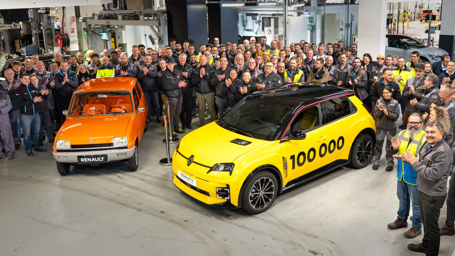 The 100,000th new Renault 5 has been built already