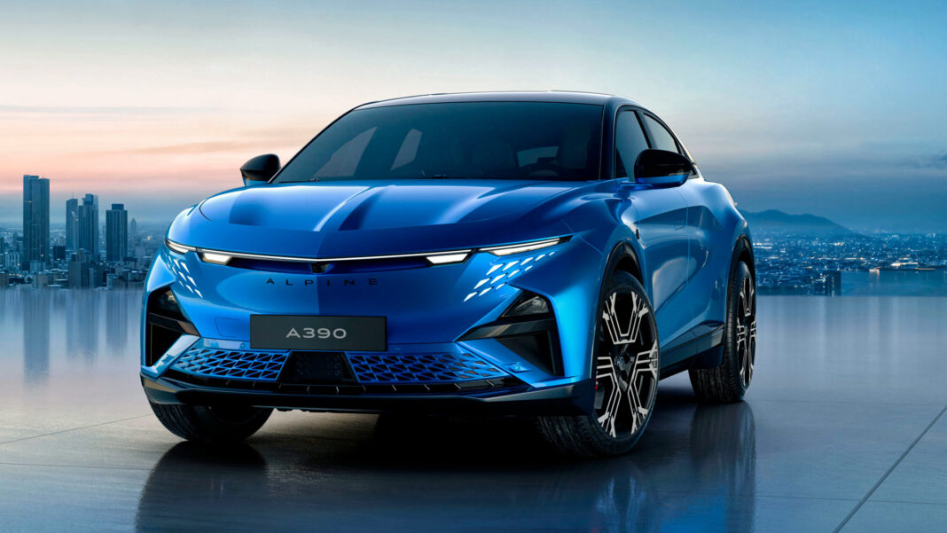 UK prices and specs revealed for Alpine A390 electric SUV