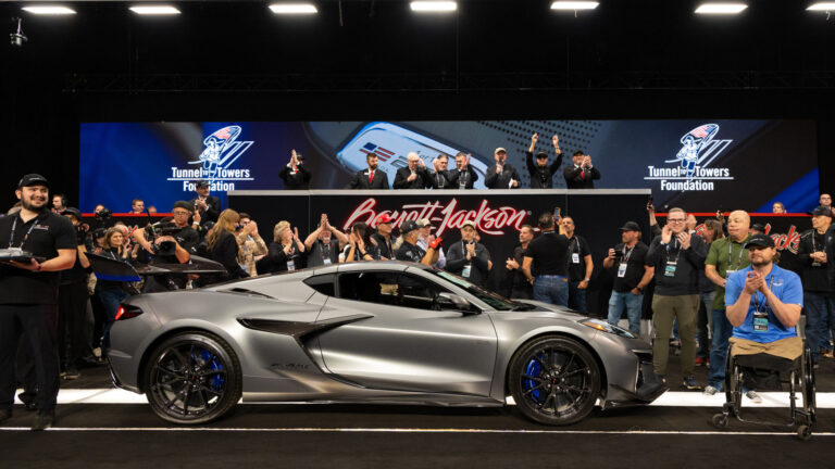 Unique 2026 Chevrolet Corvette ZR1X raises $2.6m for charity