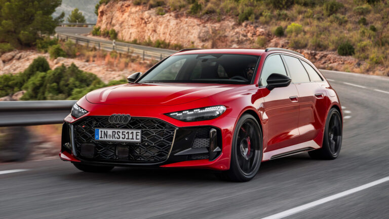 First look at new 639hp plug-in hybrid Audi RS5