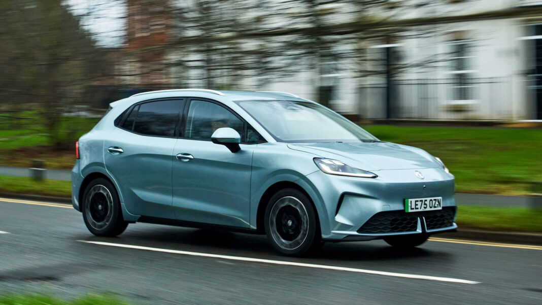 New MG4 EV Urban hatchback costs from £23,495