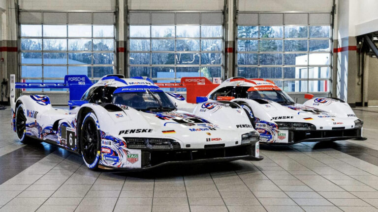 Porsche reveals retro Mobil 1 livery for the 12 Hours of Sebring