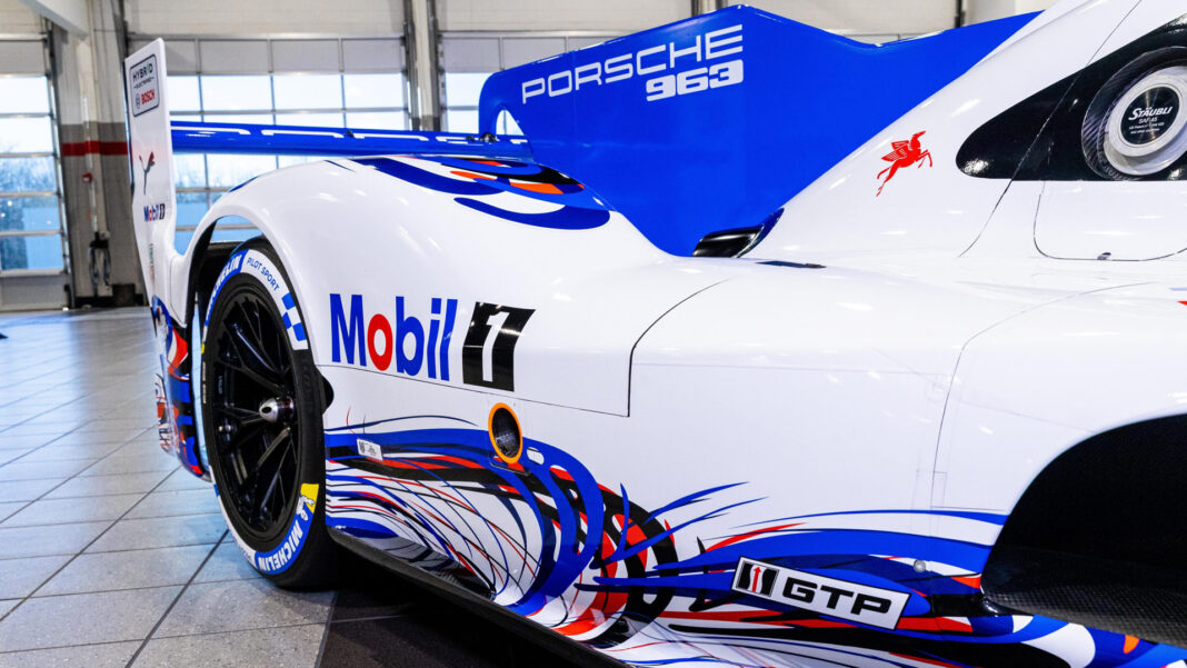 Porsche reveals retro Mobil 1 livery for the 12 Hours of Sebring