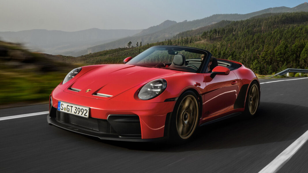 New manual-only Porsche 911 GT3 S/C is lean and roofless