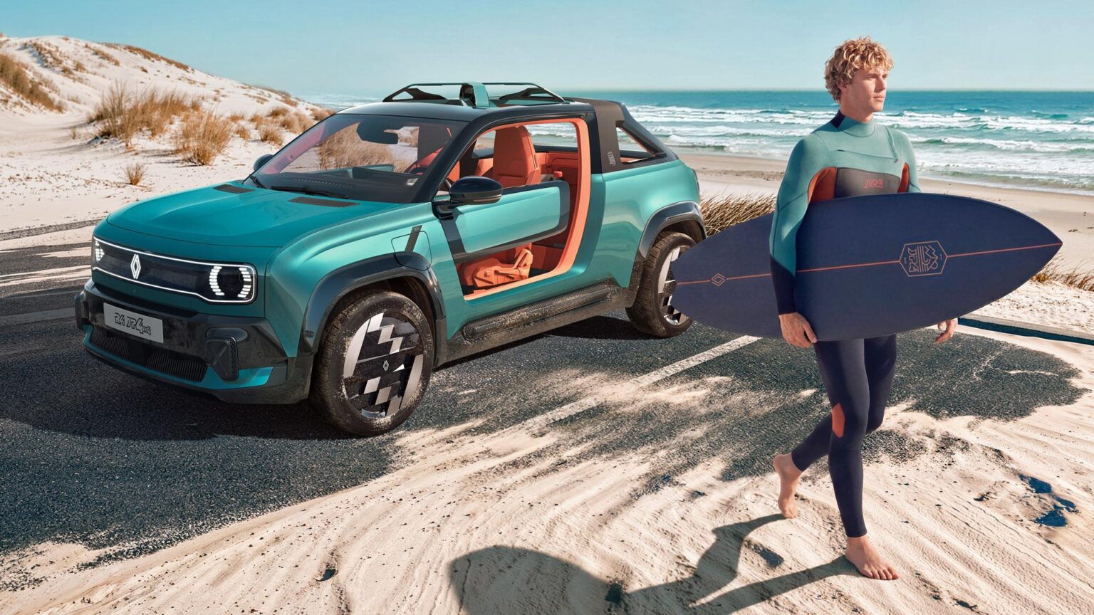 Renault 4 gets beach-ready with cool JP4x4 concept car
