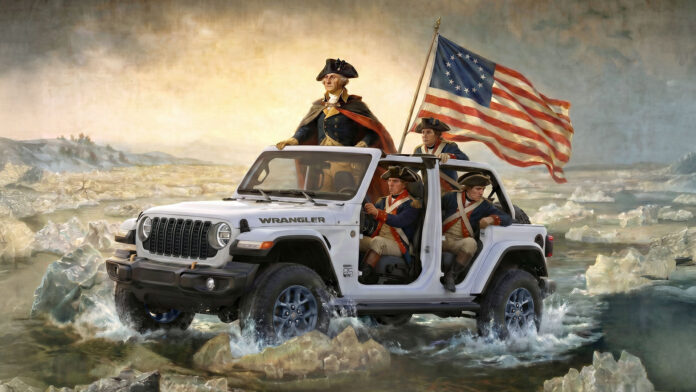 Free Jeep Wrangler for George Washington if USA wins World Cup